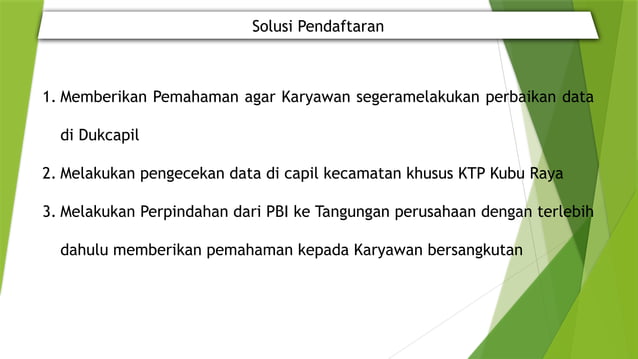 contoh persentasi pencapaian kerja saat test | PPT