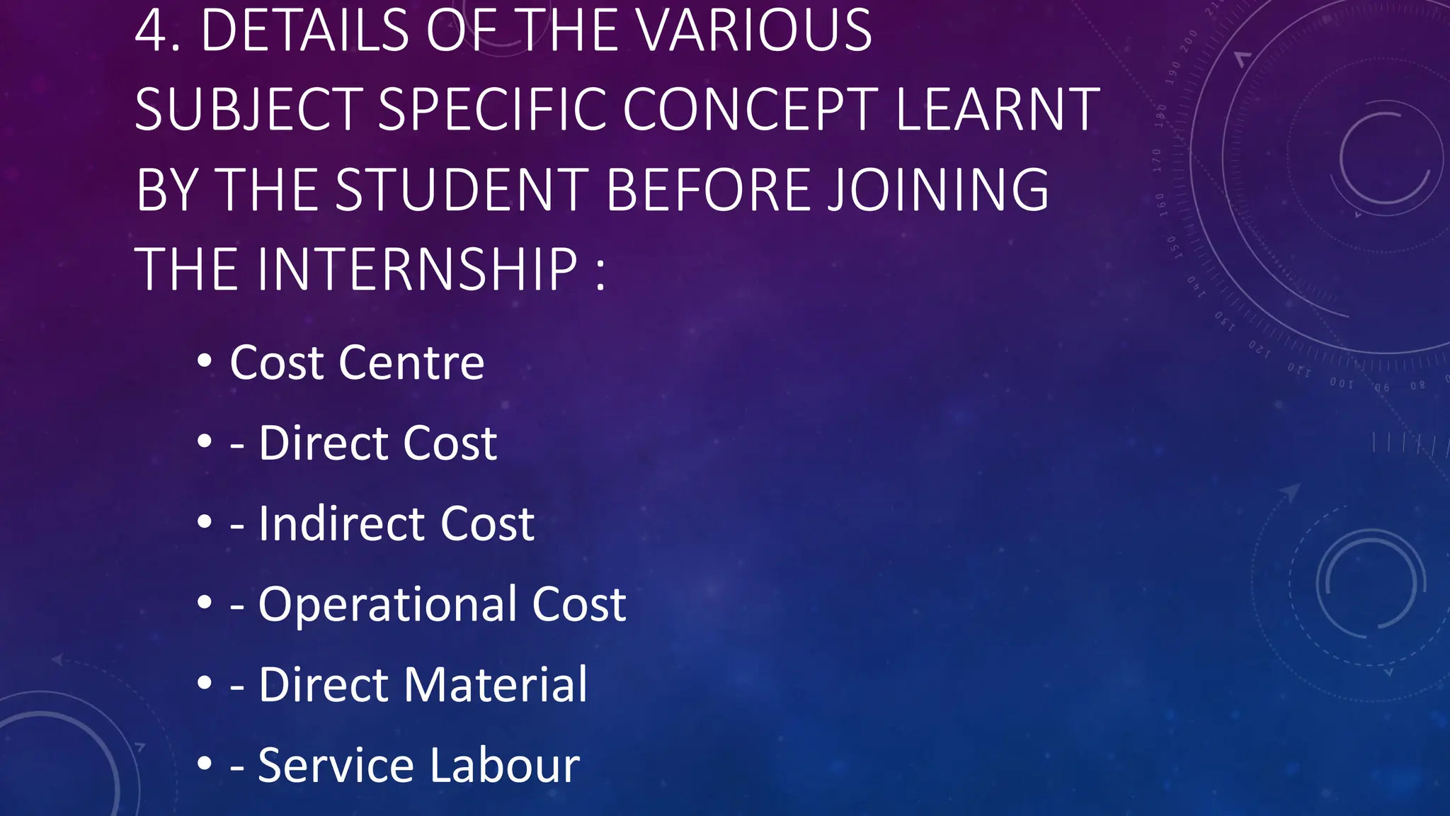 pre- intership programm project on cost and work accounting 2-3 | PDF