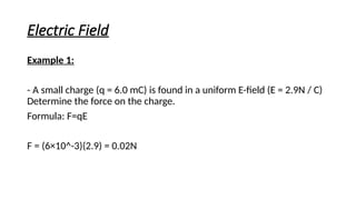 Electrostatic Force, Electric Field.pptx