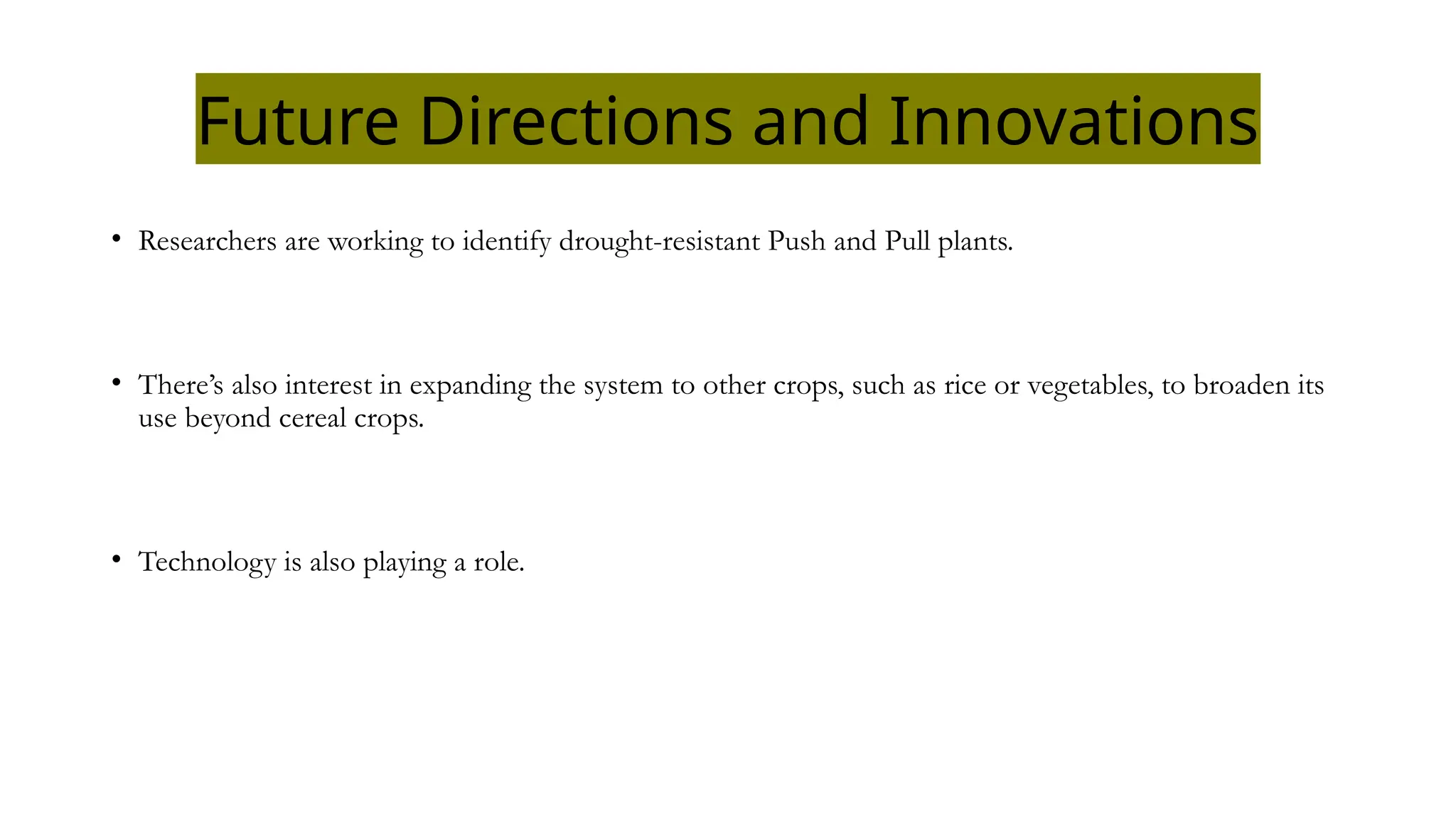 Push and pull in integrated pest management | PPTX