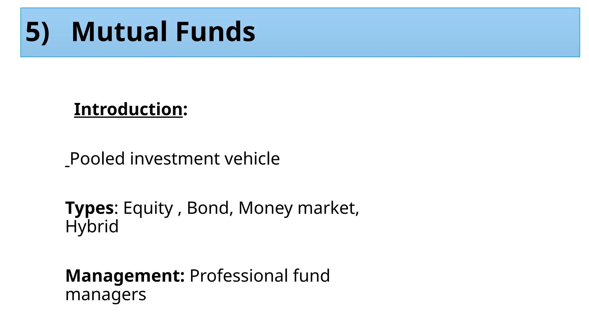 Presentation on types of financial sectors | PPTX