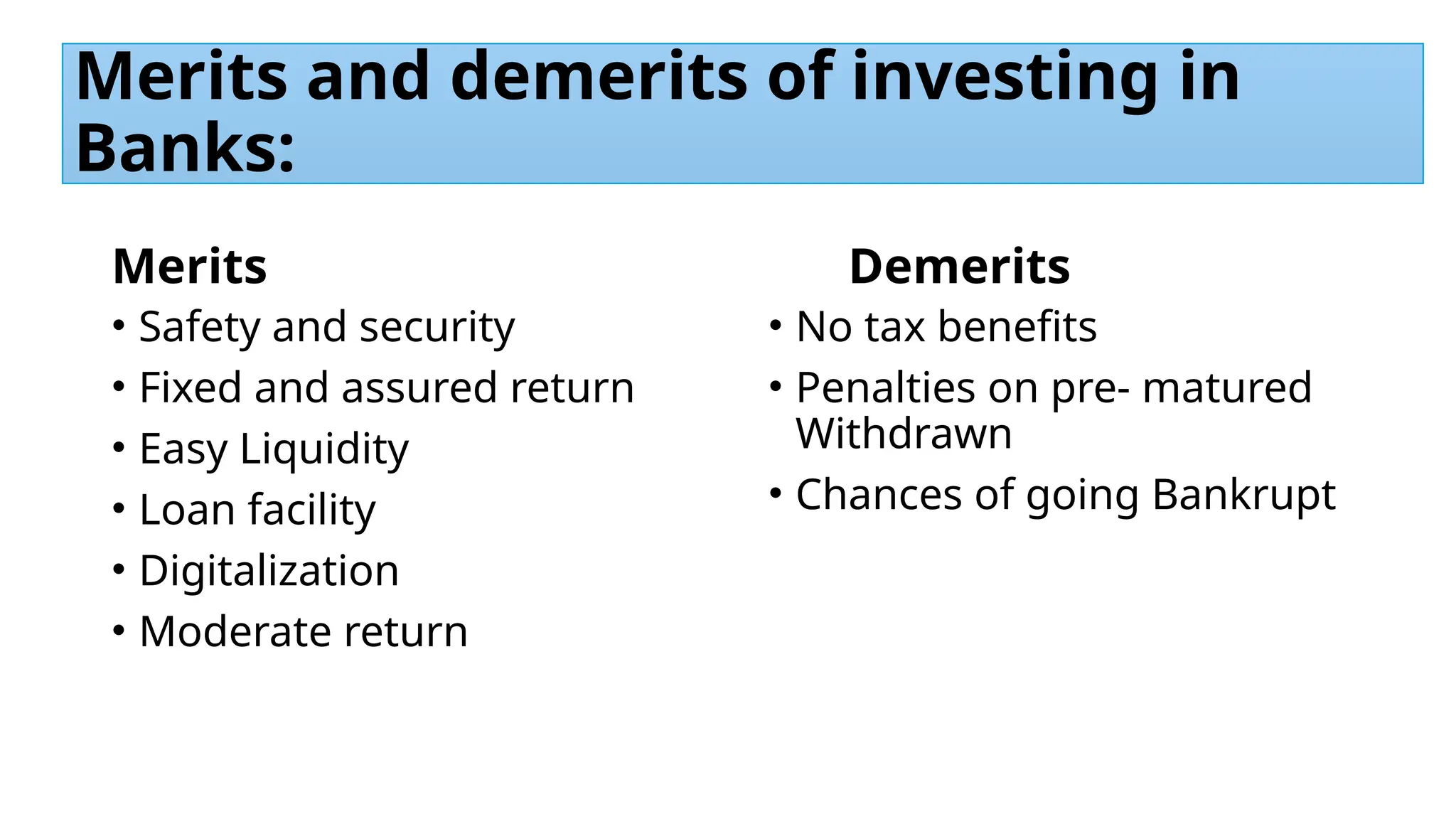 Presentation on types of financial sectors | PPTX