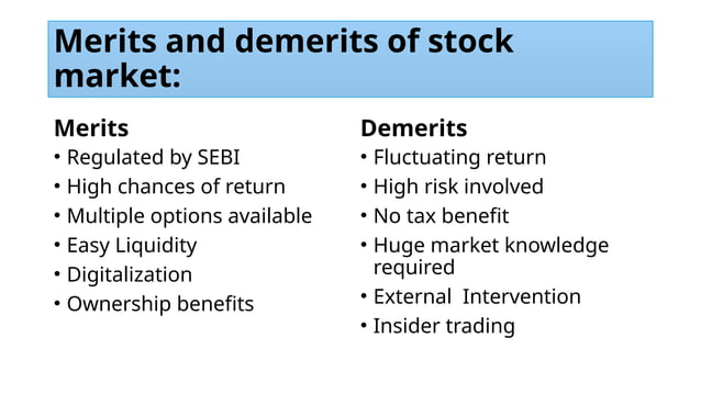 Presentation on types of financial sectors | PPTX