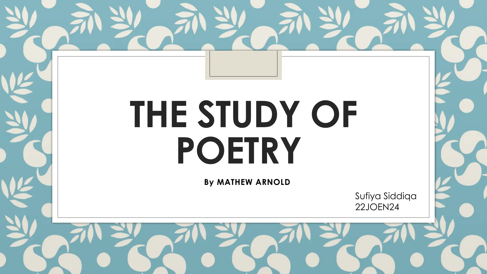 Presentation on study of poetry (1).pptx