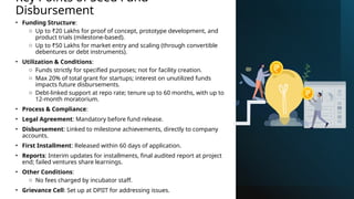 Startup India Seed Fund Scheme Financial assistance to startups for ...