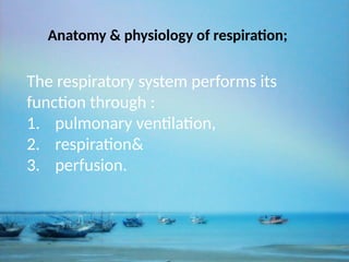 Presentation oxygenation preview and general background | PPTX