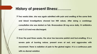 case study patient story presentation ppt | PPTX