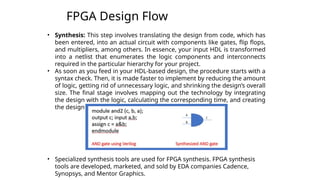 ASIC design flow and Stracuture of FPGA.pptx