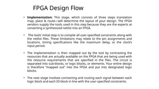 ASIC design flow and Stracuture of FPGA.pptx