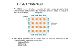 ASIC design flow and Stracuture of FPGA.pptx