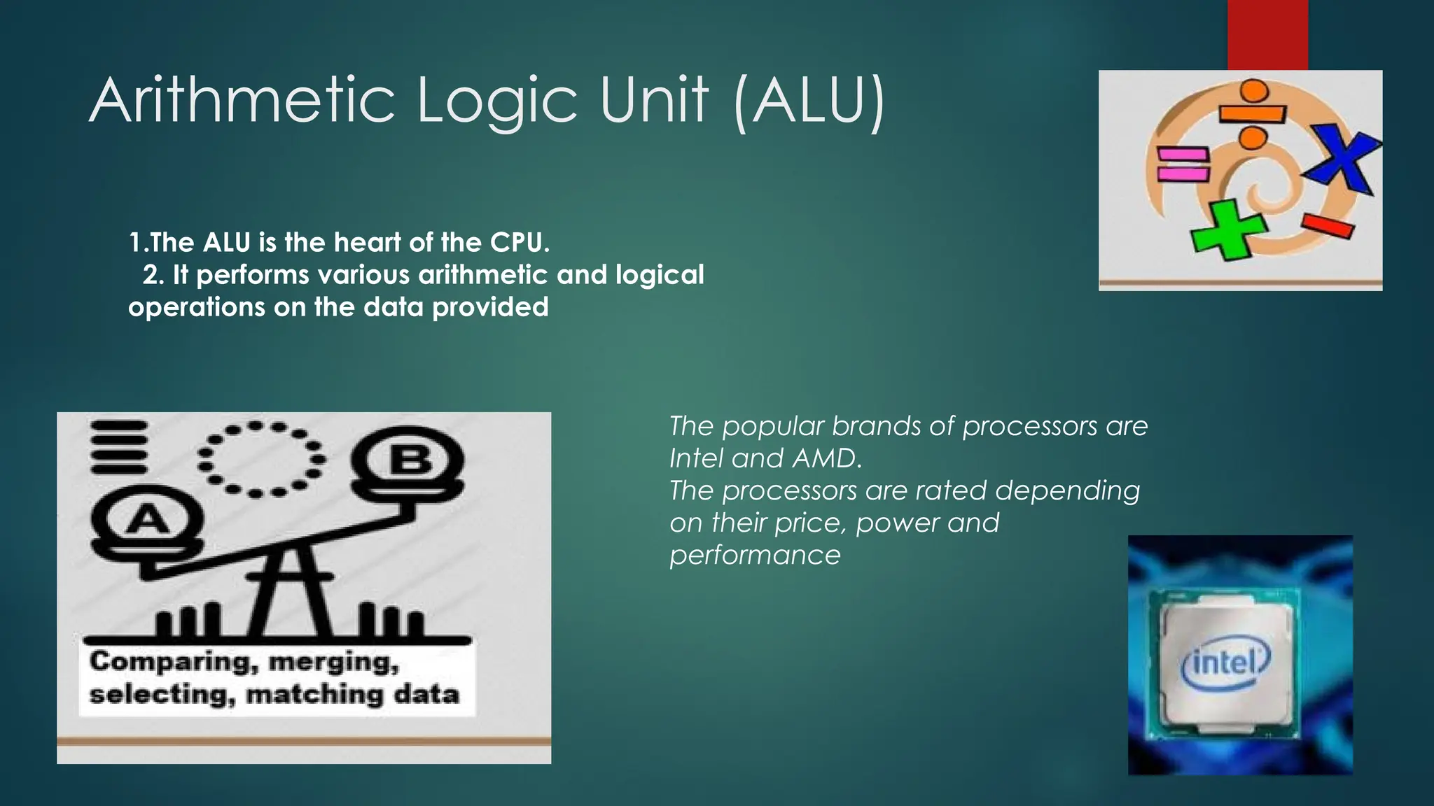 CPU Central Processing Unit Central Processing Unit | PPTX | Computing | Technology & Computing