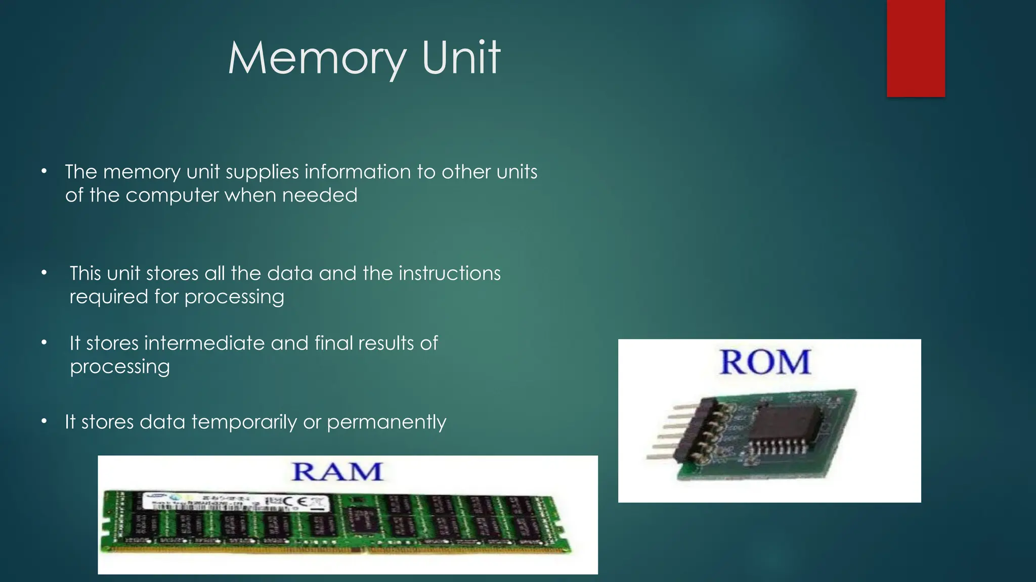 CPU Central Processing Unit Central Processing Unit | PPT