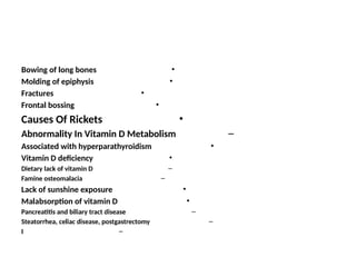 Rickets management in children and infants .pptx