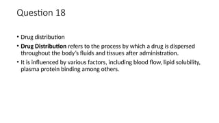 Drug distribution in body. presentation 1.pptx