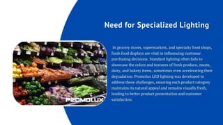 Revolutionizing Fresh Food Displays with Promolux LED Lighting: A ...