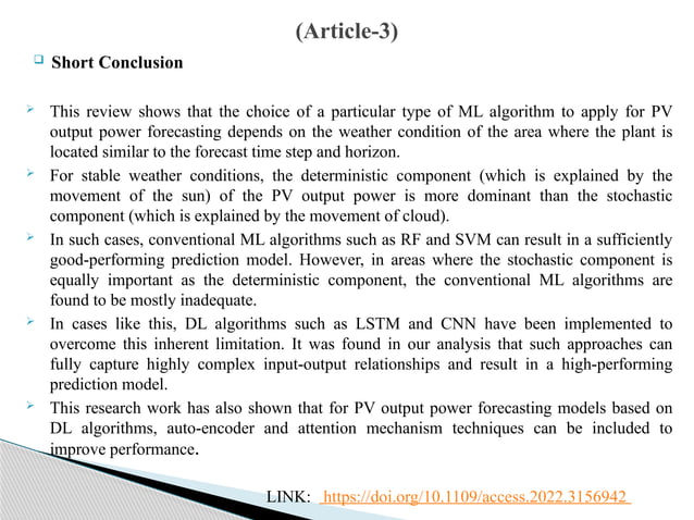 Pv Power Forecasting Based On Data Driven Models Ppt