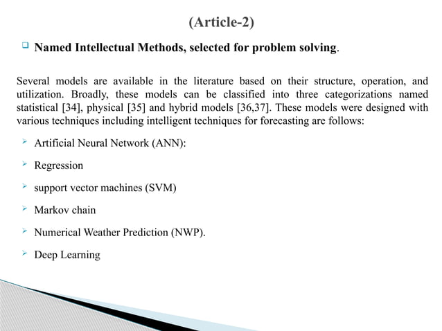 Pv Power Forecasting Based On Data Driven Models Ppt