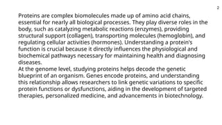 protein function on genome wide scale analysis.pptx