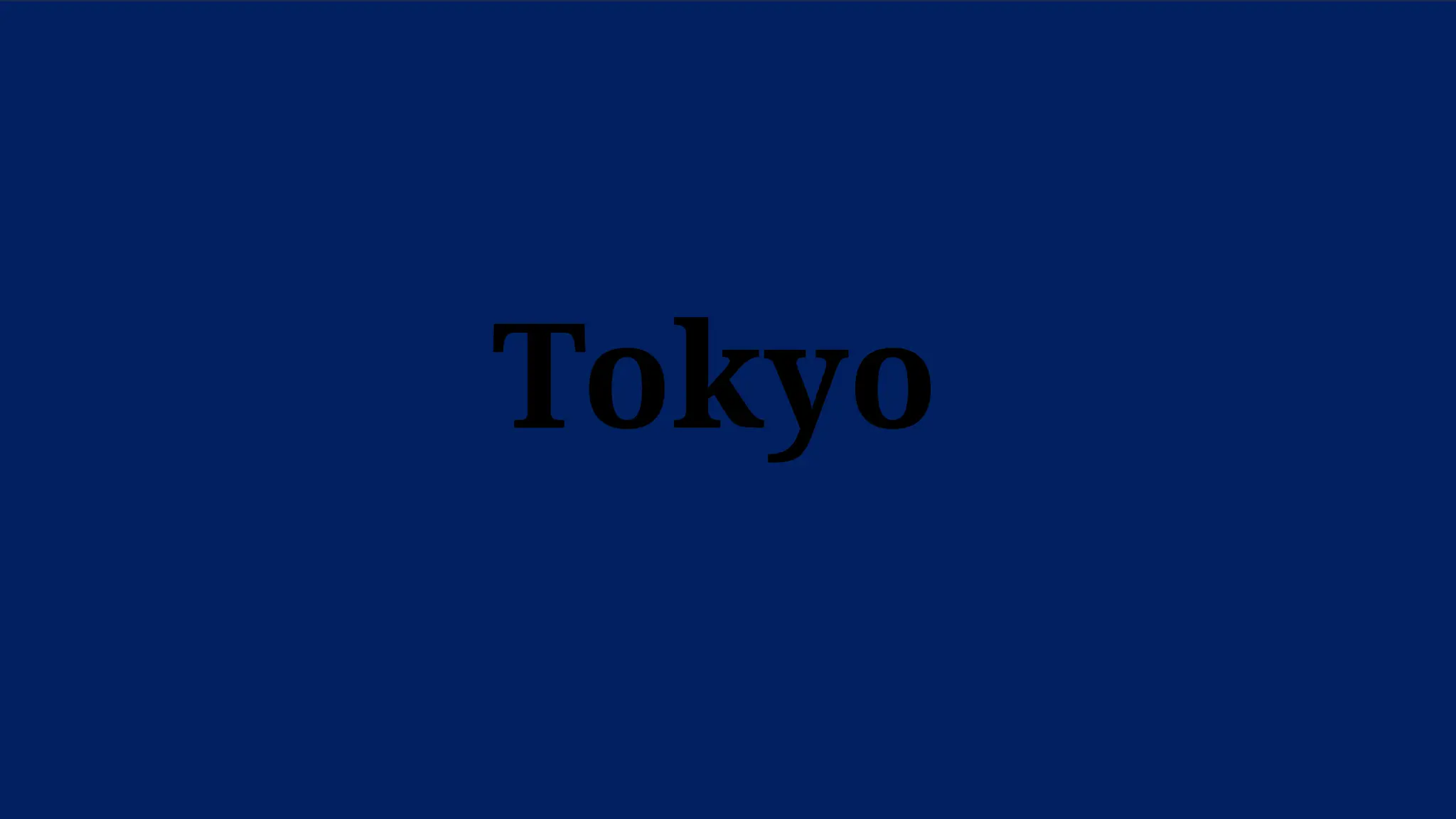 Presentation 1.pptx tokyo cover page for ppt | PPT