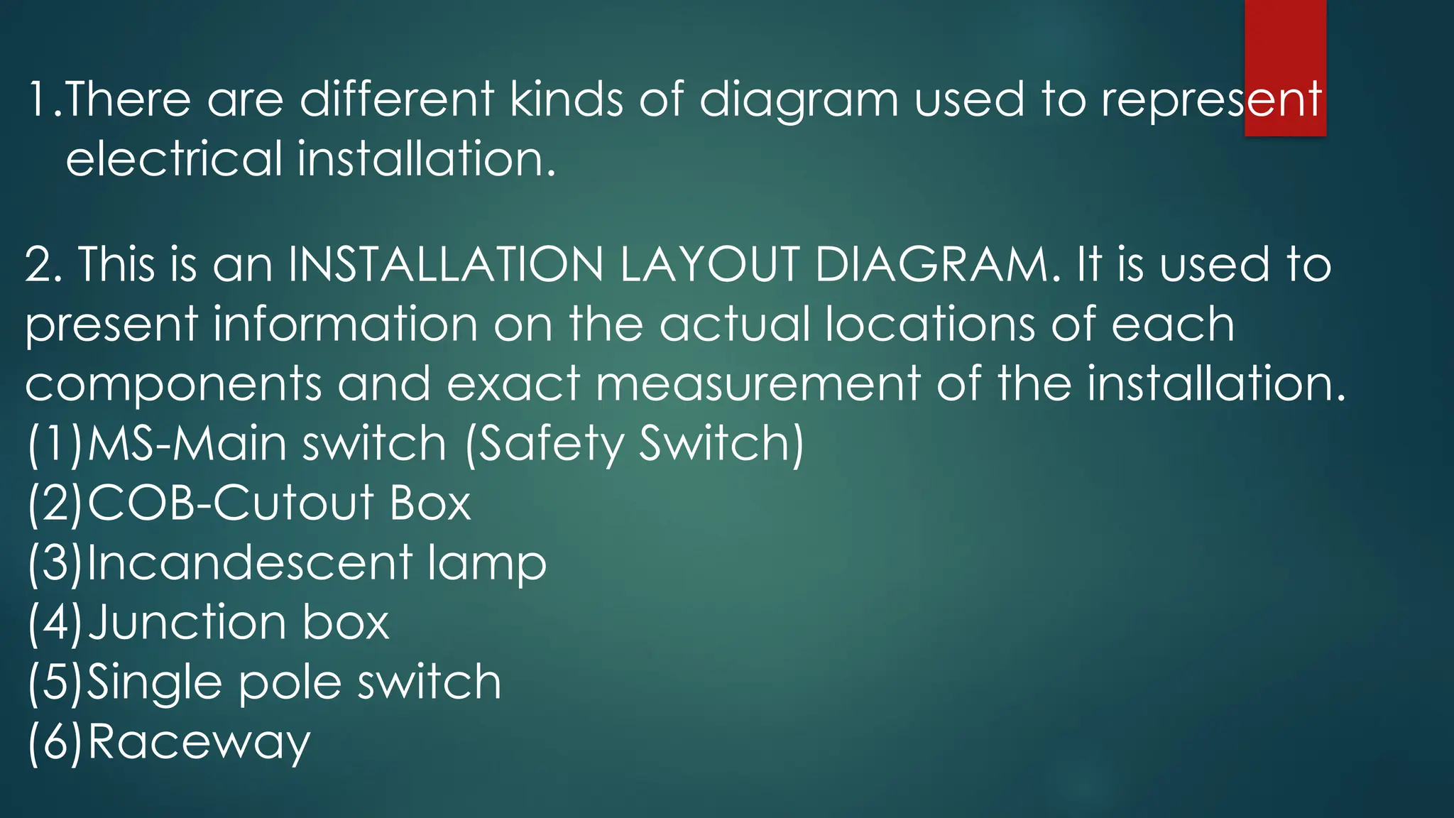 Interpreting Circuit Diagram Electrical wiring | PPTX