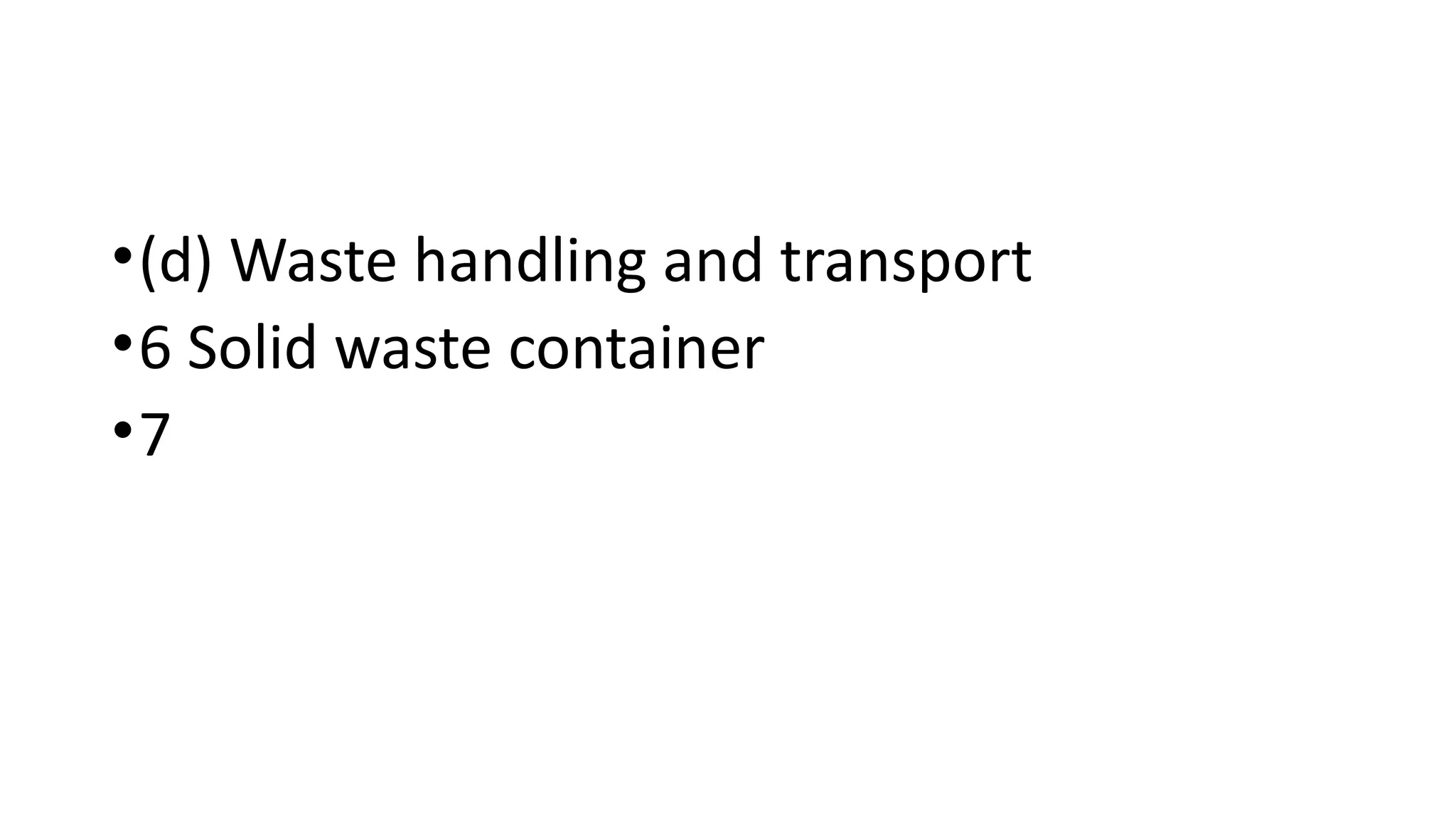 Presentation on solid waste and its managment | PPTX