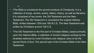 Introduction of world Religions. Christianity | PDF