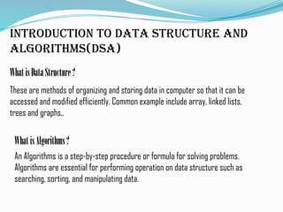 Data Structure and Algorithms (DSA).pptx