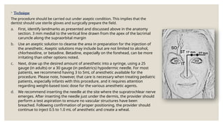Local anesthetic- extraoral facial blocks | PPTX