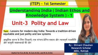 ITEP 1st semestser Polity and Law-3.pptx