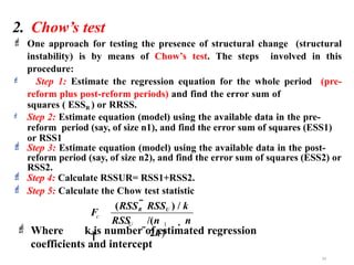 Presentation1.econometrics 2 by habtamuu | PPTX