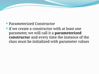 basic concepts of object oriented programming | PPT