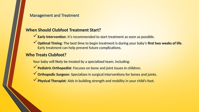 Understanding CTEV: Causes, Symptoms, and Treatment Options | PPTX