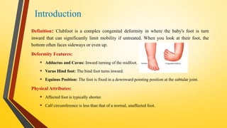 Understanding CTEV: Causes, Symptoms, and Treatment Options | PPTX