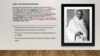 Presentation1.pptx the man called mahatma | PPTX