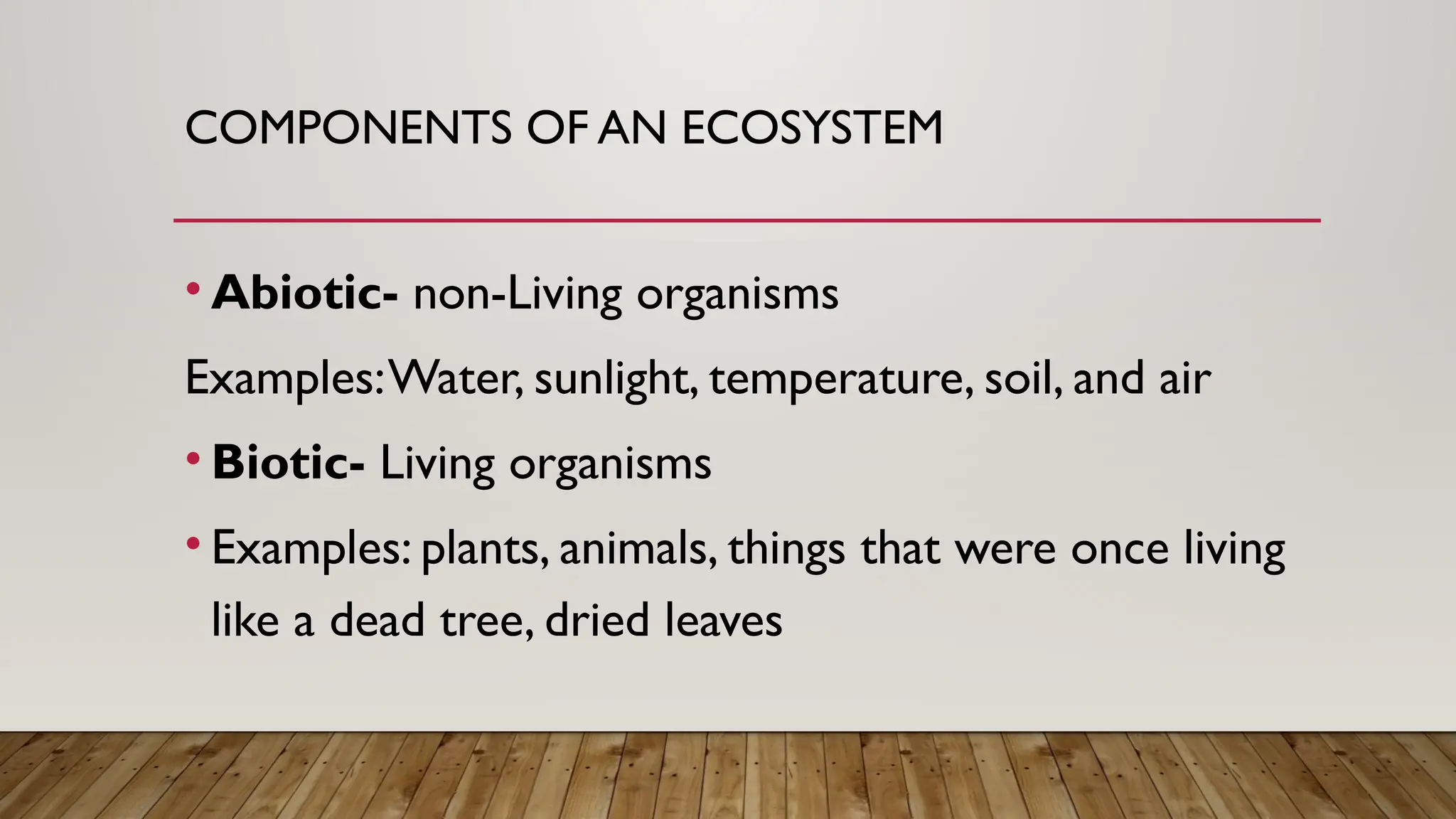 ECOSYSTEM, ABOUT PRESERVING AND CONSERVING | PPTX
