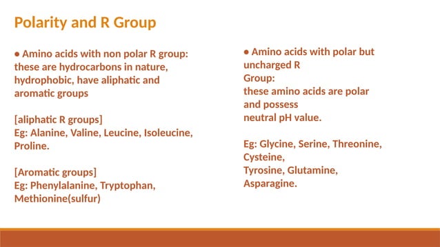 AMINO ACIDS ( types and forensic importance) | PPT