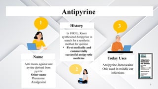 Synthesis of Antipyrine drug and its derivatives.pptx