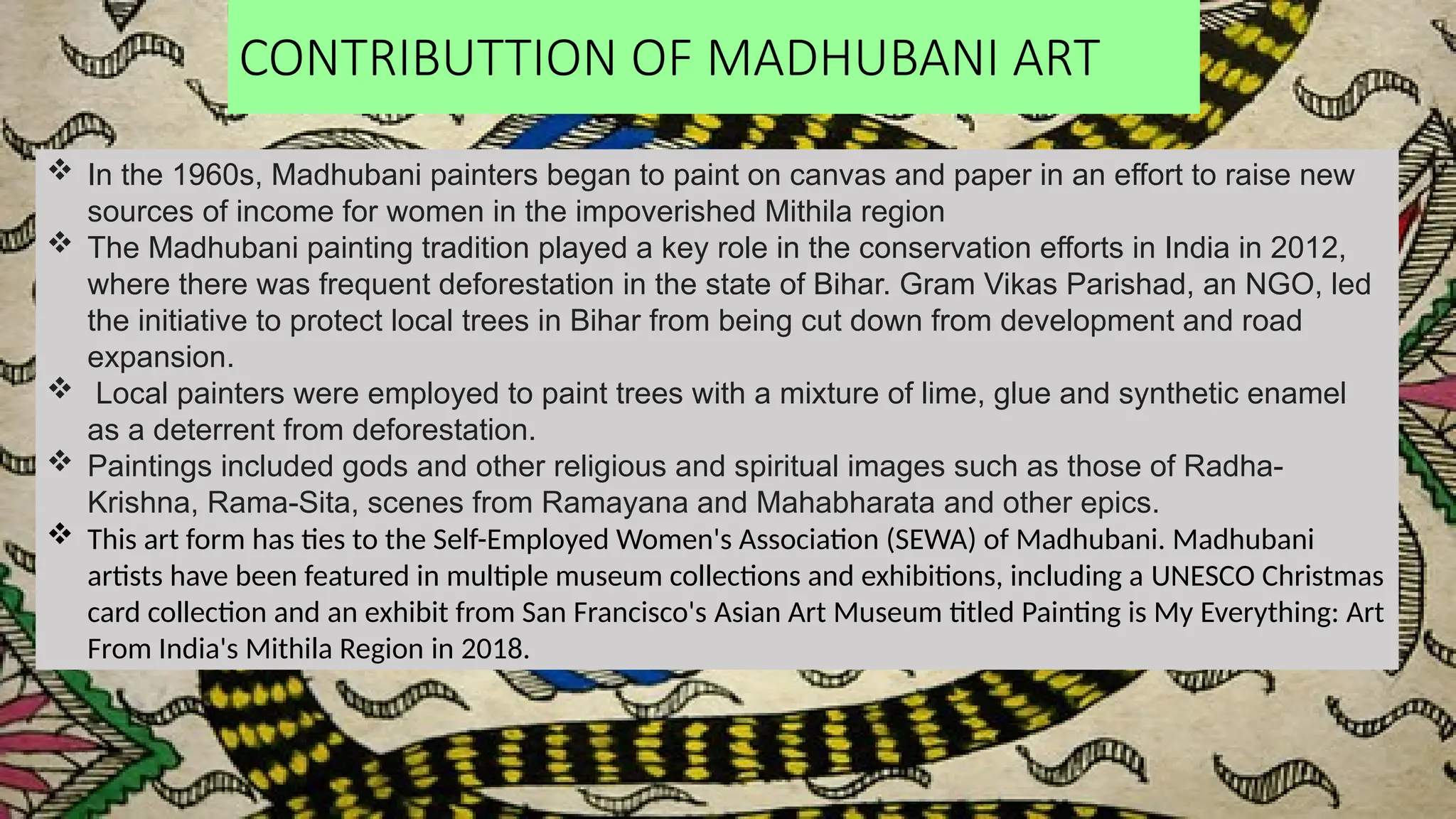 Art integrated project on madhubani paintings | PPTX