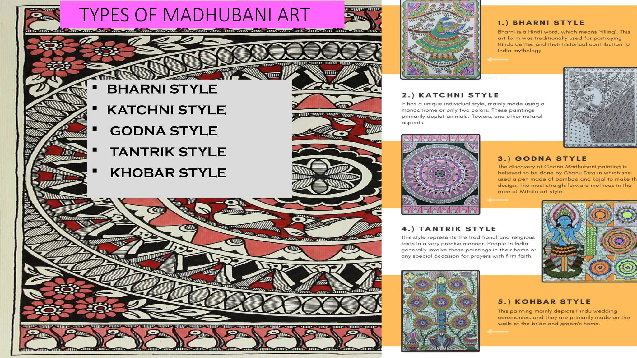 Art integrated project on madhubani paintings | PPTX