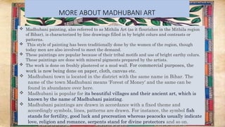 Art integrated project on madhubani paintings | PPTX