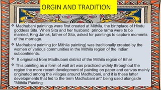 Art integrated project on madhubani paintings | PPTX
