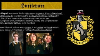 The Wizarding world of Harry Potter | PPTX