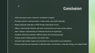 Presentation (1).pptx RasMol protein visualisation | PPTX