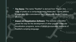 Presentation (1).pptx RasMol protein visualisation | PPTX
