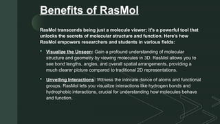 Presentation (1).pptx RasMol protein visualisation | PPTX