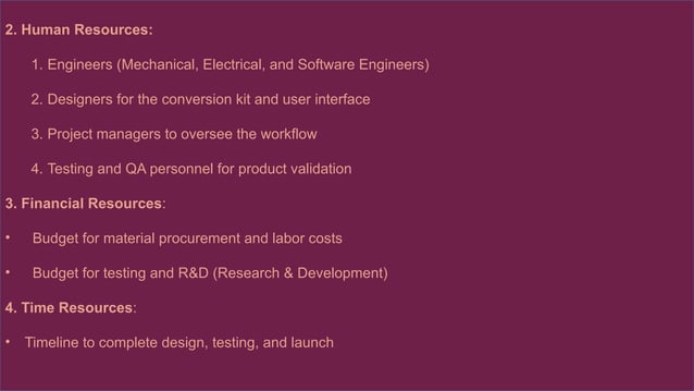e bike presentation for mechatronics students | PPTX