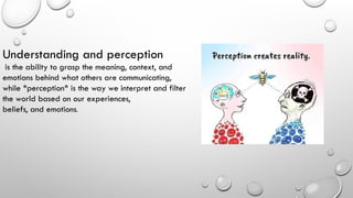 "The Power of Understanding in Communication | PPT