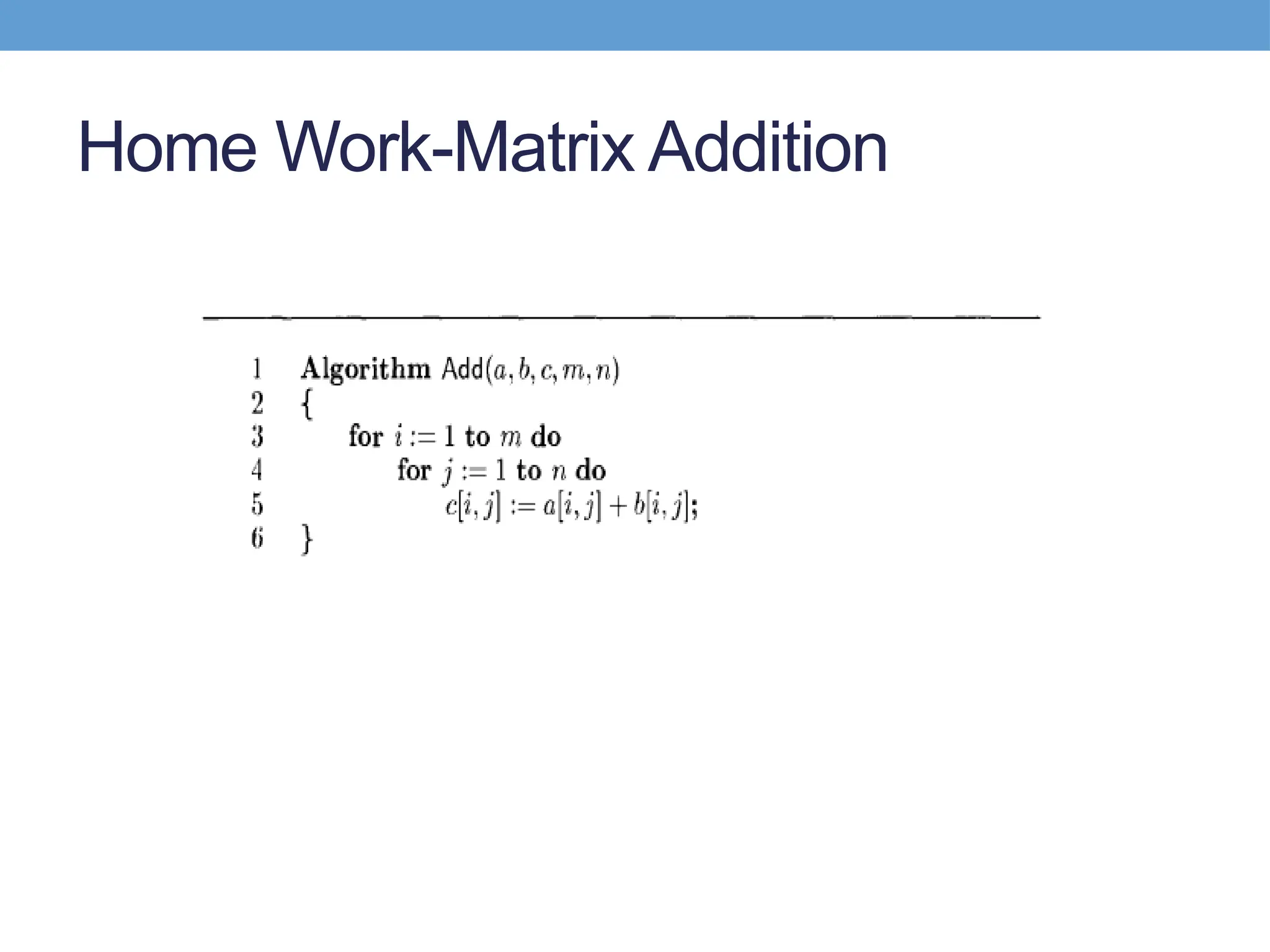 Presentation 1 on algorithm for lab progress | PPTX