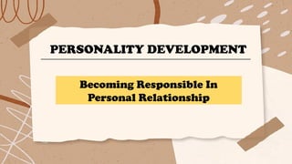 personal development powerpoint presentation | PPTX