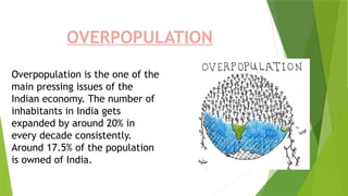 Presentation of characteristics of Indian Economy. | PPT